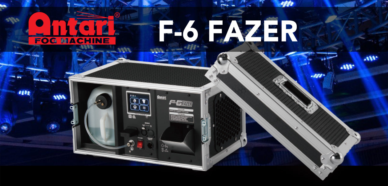 Antari F-6 Faze Machine Available Now – Eventec