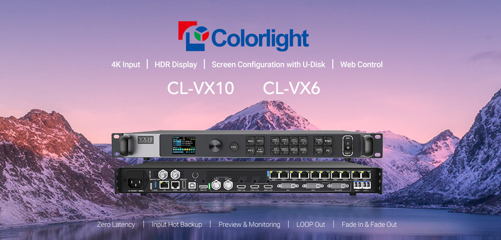 Colorlight Announce VX10 and VX6 Video Controllers – Eventec